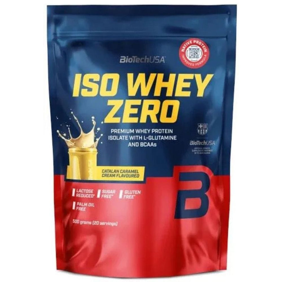 BioTech USA Iso Whey Zero, Catalan Cream - 500 g – Medpak